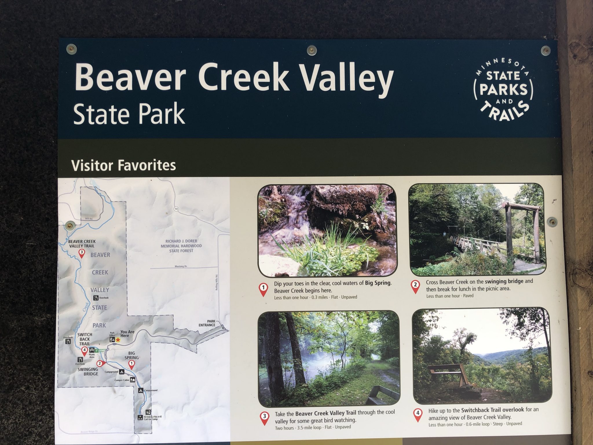 Beaver Creek Valley and Great Bluffs State Park – Wandering Pine